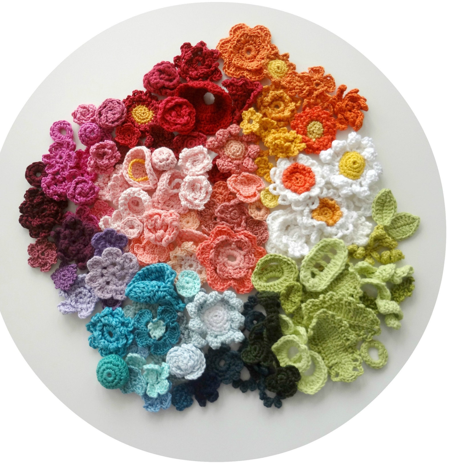 Floral Banner CROCHET Pattern Flower Banner Crochet Banner - Etsy