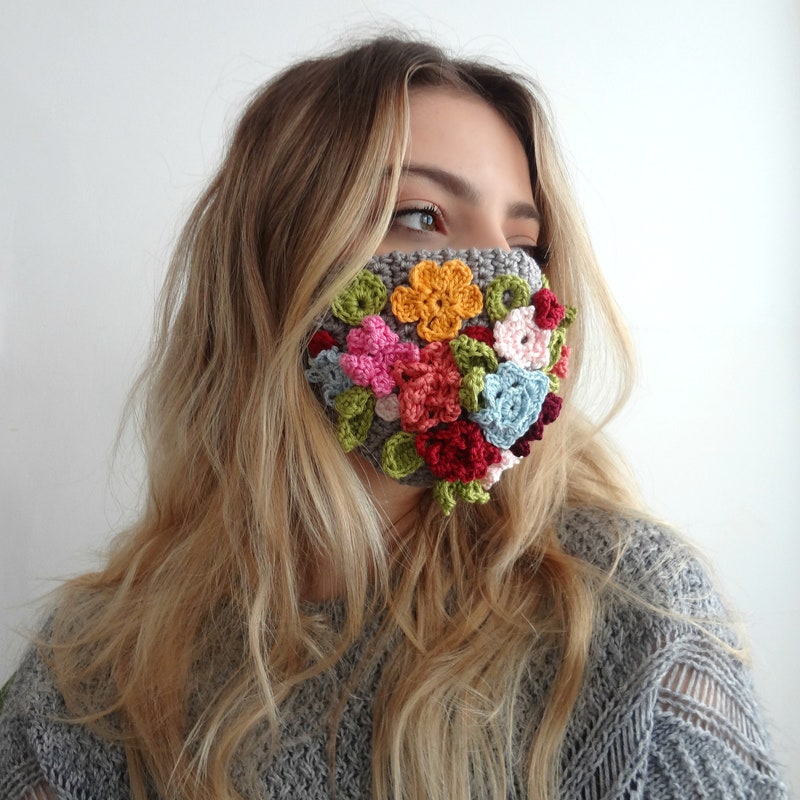 Crochet Pattern Face Mask - Etsy