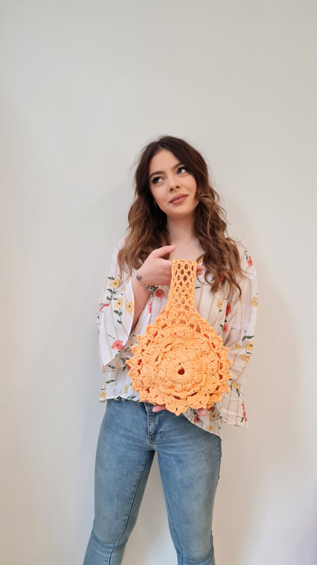 Crochet Yarn Bag Pattern Sunshine Bag Yarn Holding Bag - Etsy