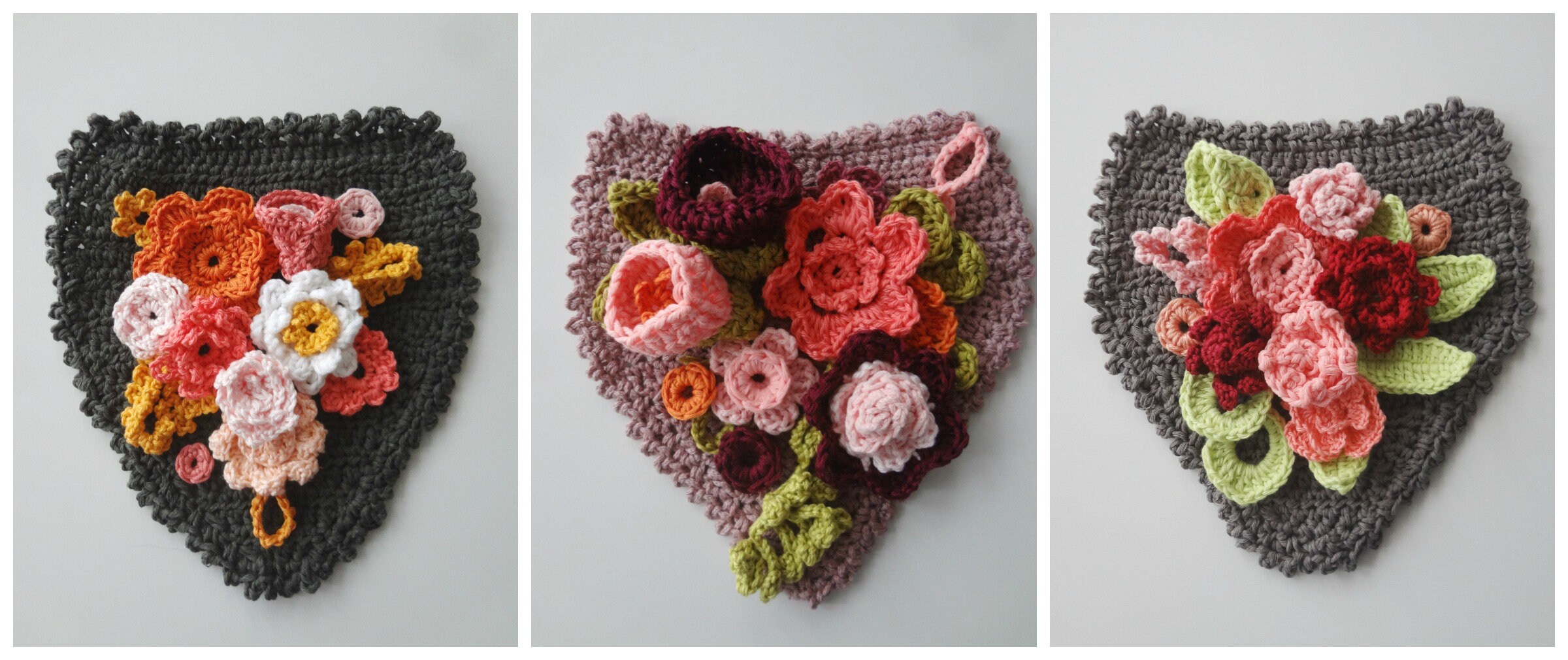 Floral Banner CROCHET Pattern Flower Banner Crochet Banner - Etsy