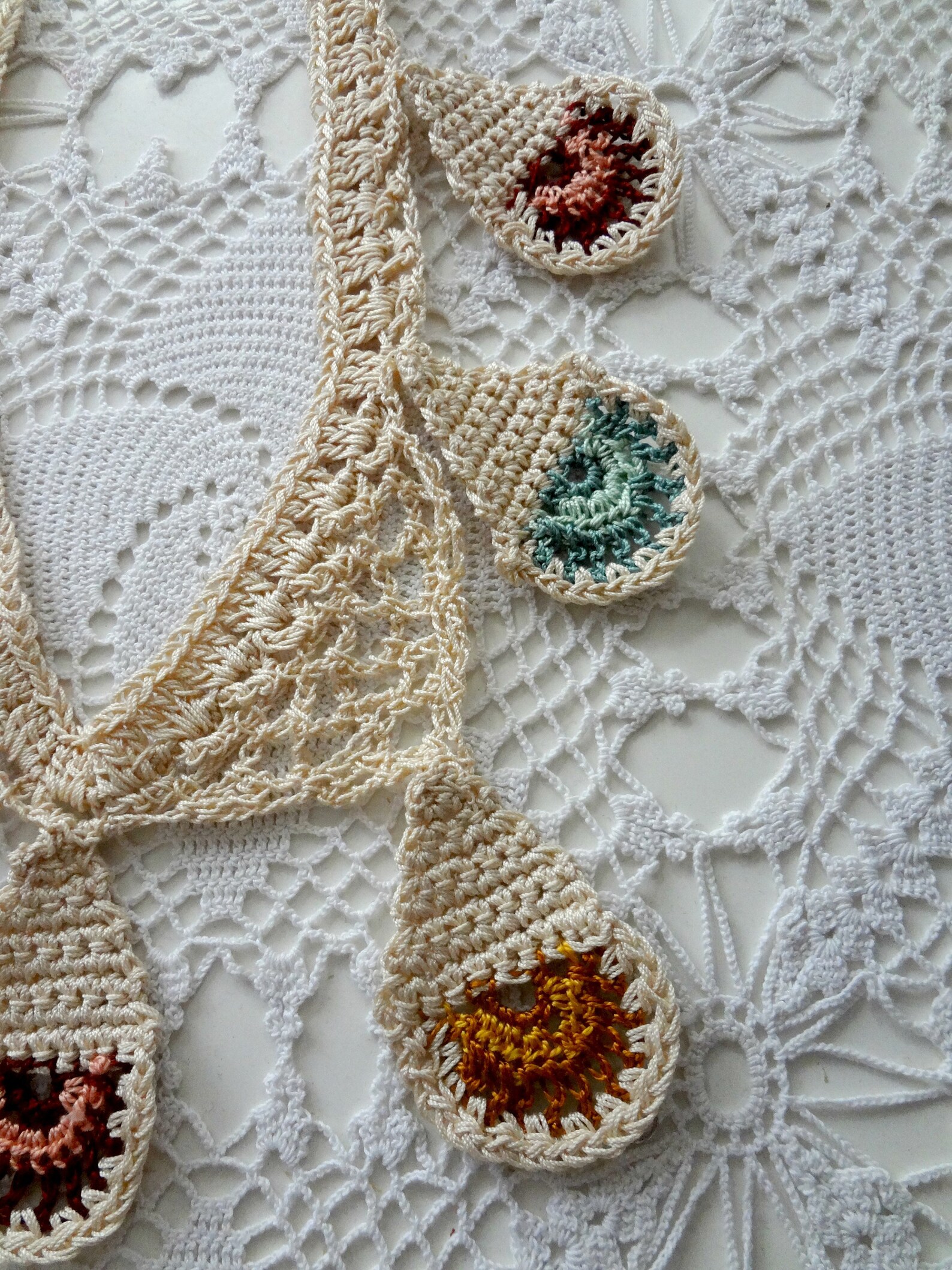 CROCHET Peacock Feahters Oya Patternoya Crochetoyacrocheted - Etsy