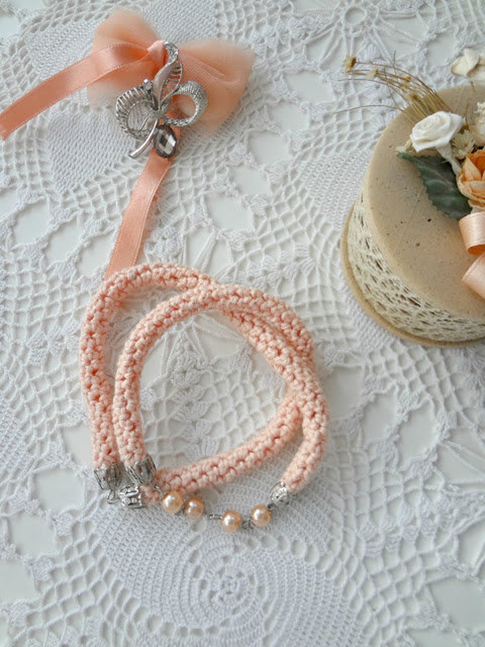 PDF Crochet Pattern Crochet Tube Necklaces Photo Tutorial - Etsy UK