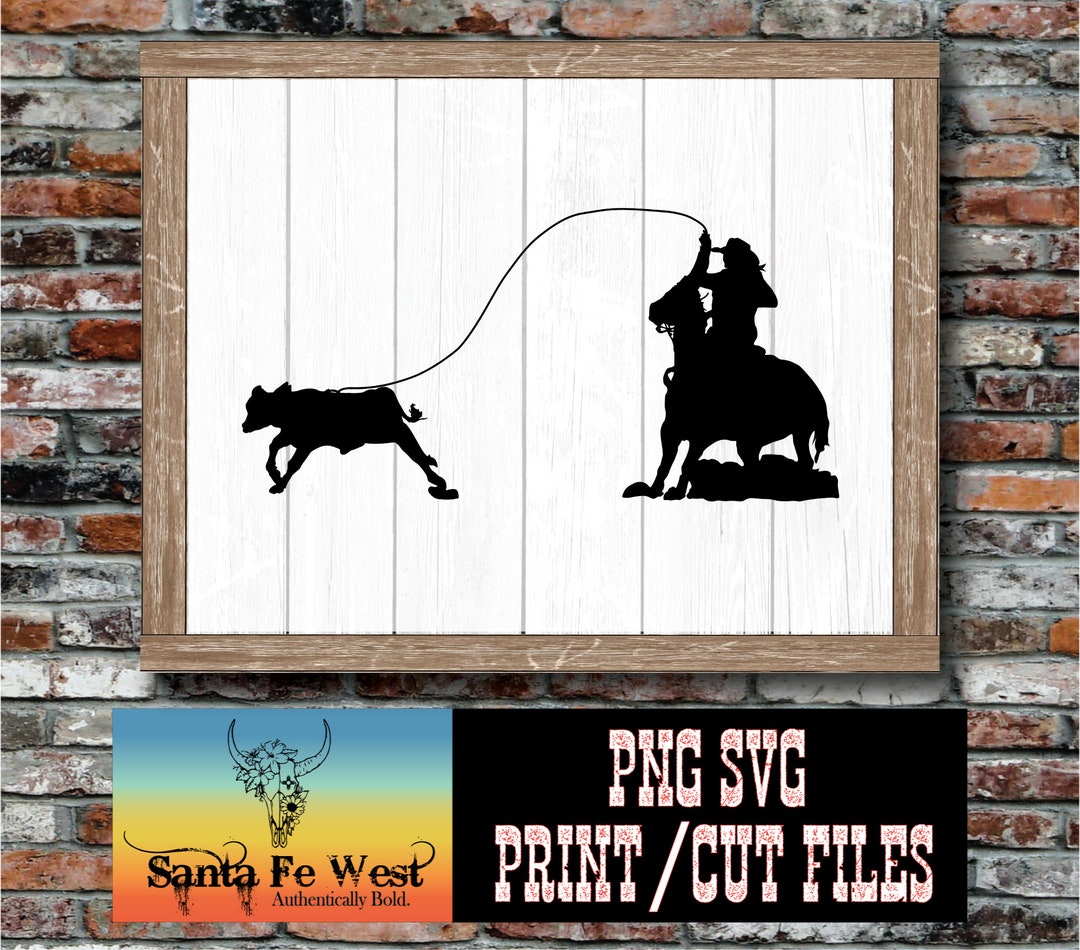 Womens Breakaway Roping Rodeo Sublimation Digital Download PNG JPG SVG ...
