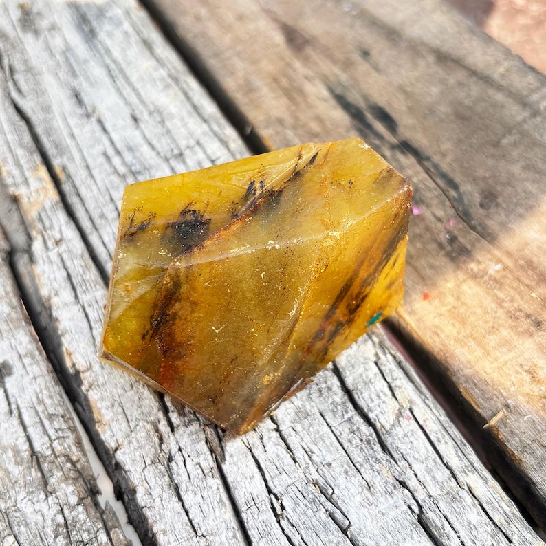 1342.3 Ct Mindful Living Raw Rough Yellow Crystal Sapphire | Certified ...