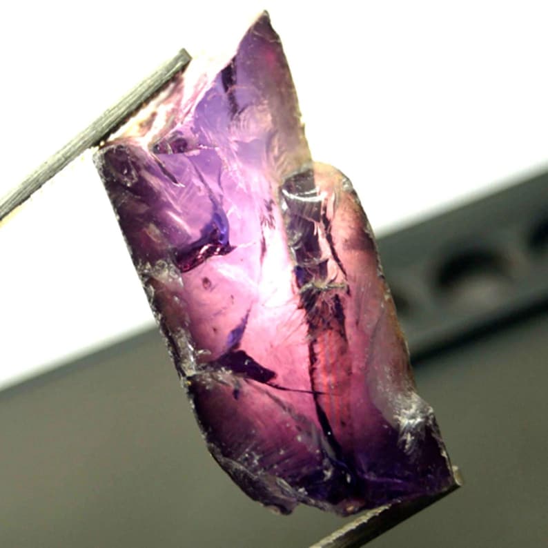 90 Ct Alexandrite Rough Natural Color Change Gemstone A+++ Quality ...