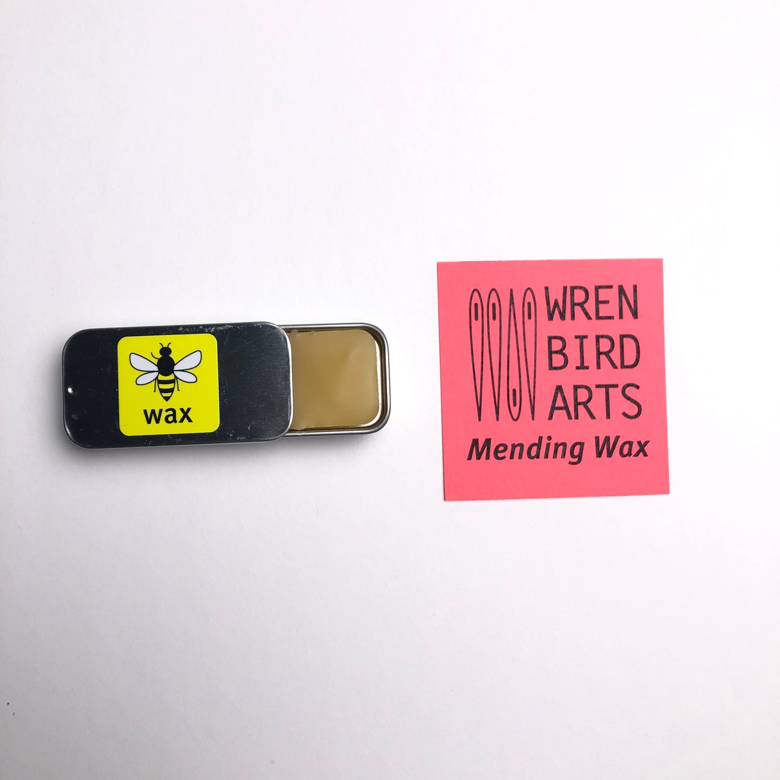 Beeswax Thread Wax for Mending Natural Thread Wax by Wrenbirdarts - Etsy