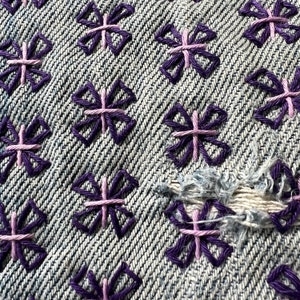 Washable Visible Mending Patterns Set 8 Brown Craft April Showers May ...