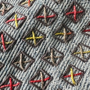 Washable Visible Mending Patterns Set 8 Brown Craft April Showers May ...