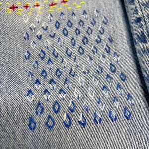 Washable Visible Mending Patterns Set 8 Brown Craft April Showers May ...