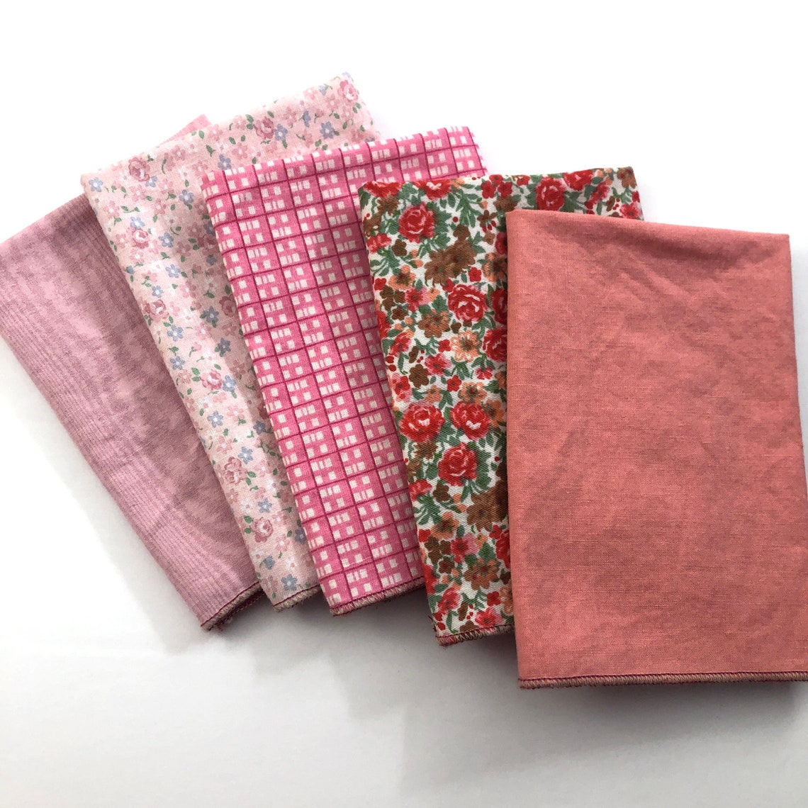 Single Pink Handkerchiefs Modern Cotton Handkerchief Printed - Etsy UK