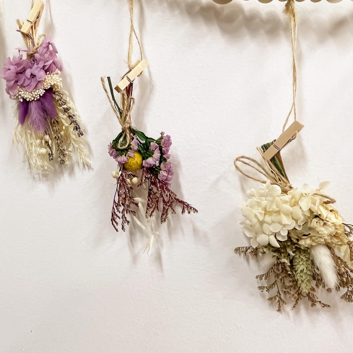 Wall Decoration, Dried Flower Window Decoration, Christmas Wall ...