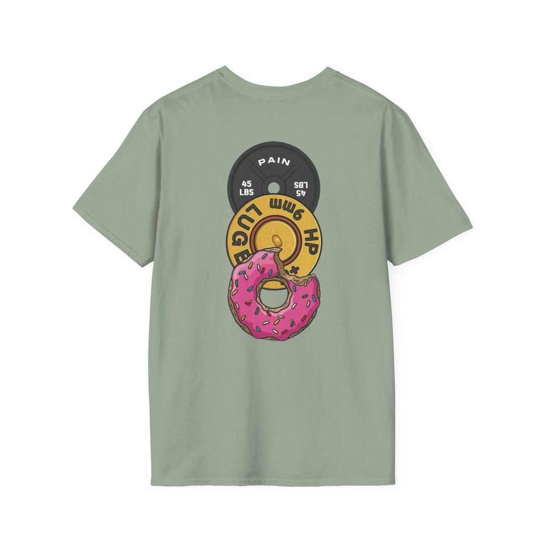 Trinity Lift Graphic Tee: Vintage Style Soft Cotton T-shirt, Pewtewb ...
