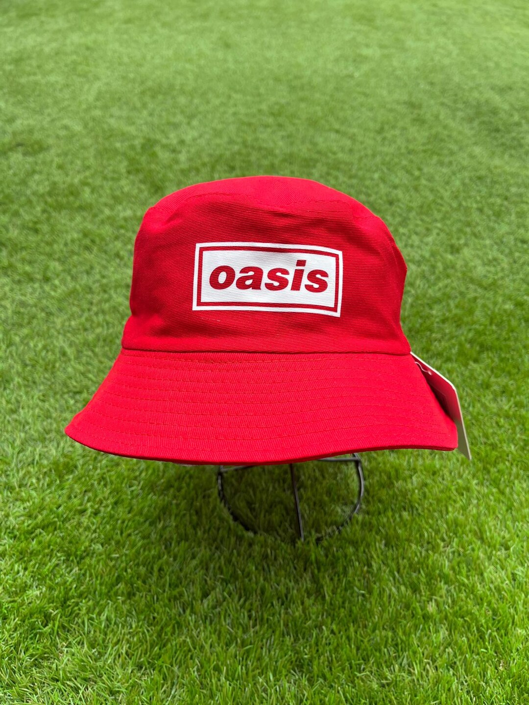 Red Oasis Bucket Hat - Etsy