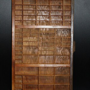 Vintage Letterpress Type Case - Etsy