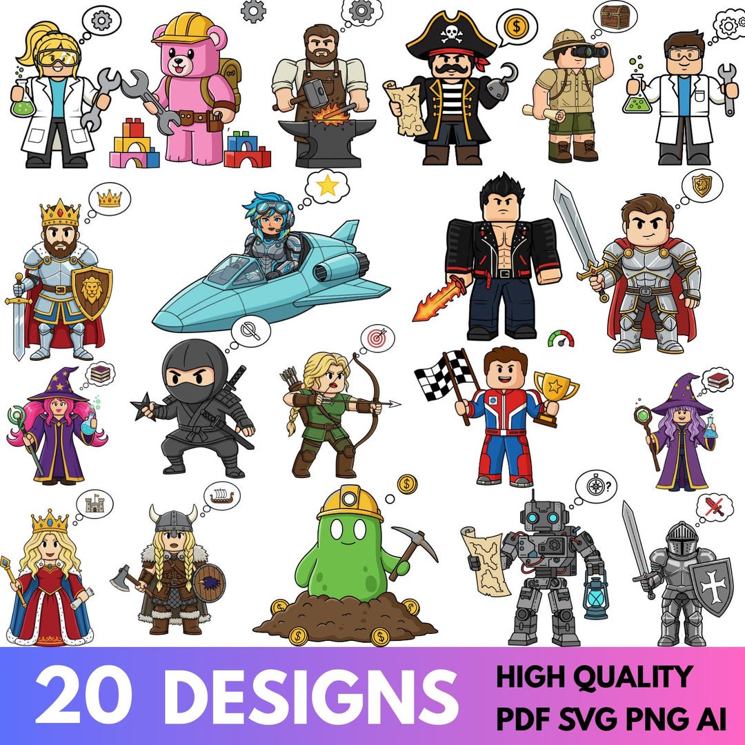 20 Premium Digital Designs – Instant Download | PNG, PDF, Svg , AI ...