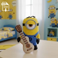 Minion Stuart Christmas Plush Crochet - Etsy