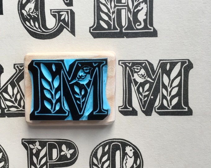 R Letter Rubber Stamp r for Renard Lettering | Etsy