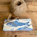Big Sardine Stamp, Hand Carved, Wood Mounted - Etsy UK
