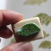 Tiny Sea Turtle Stamp, Hand Carved, Wood Mounted - Etsy