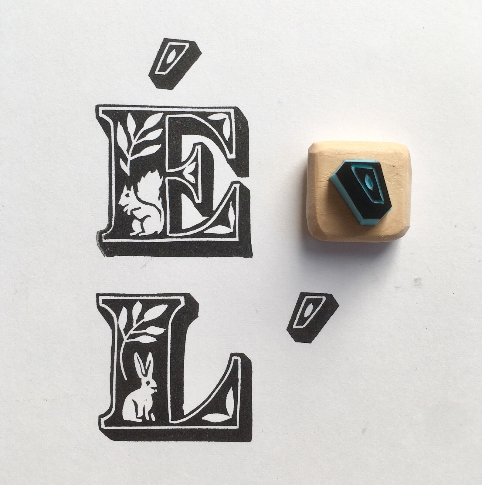 Accent or Apostrophe Vintage Letter Lettering Hand Carved - Etsy