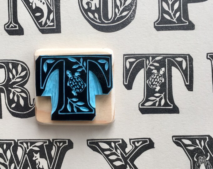 R Letter Rubber Stamp r for Renard Lettering | Etsy