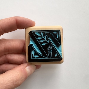 Z Letter Rubber Stamp z for Zebras Lettering - Etsy