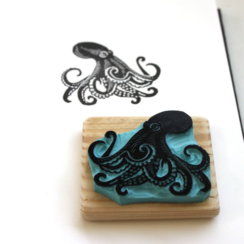 Wood Carved Stamp - Etsy