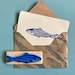 Big Sardine Stamp, Hand Carved, Wood Mounted - Etsy UK