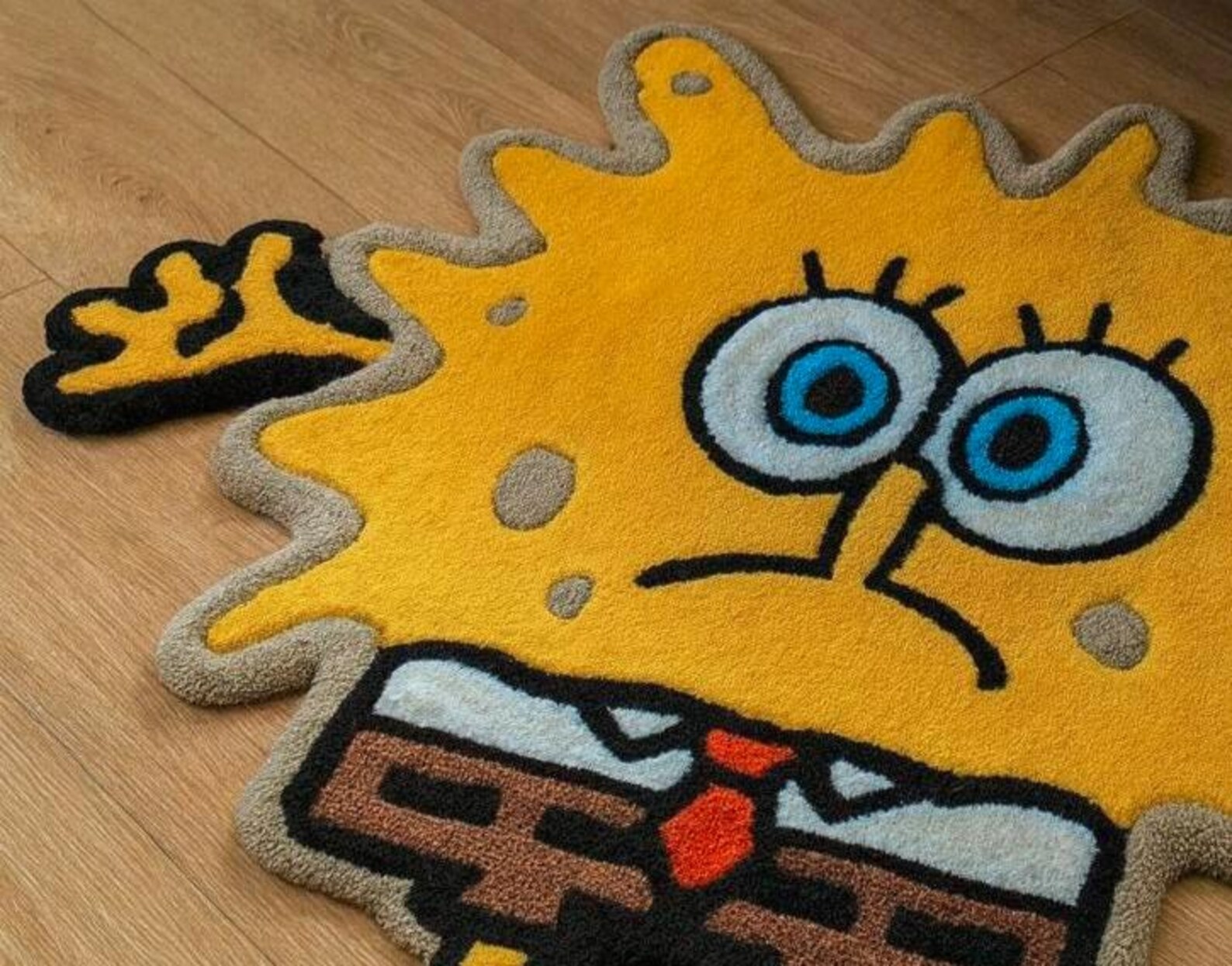 Playful Cartoon Figure Rug - Etsy