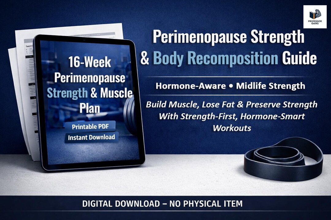 Perimenopause Strength & Body Recomposition Guide - Printable PDF ...