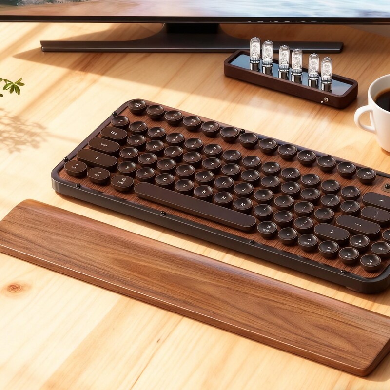 Wooden Keyboard - Etsy