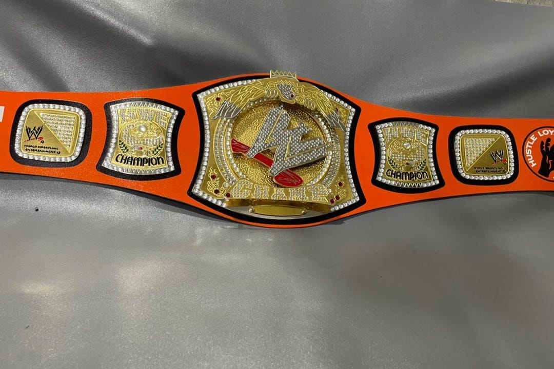 WWE John Cena Inspired Wrestling Belt | RAW Spinner Championship ...