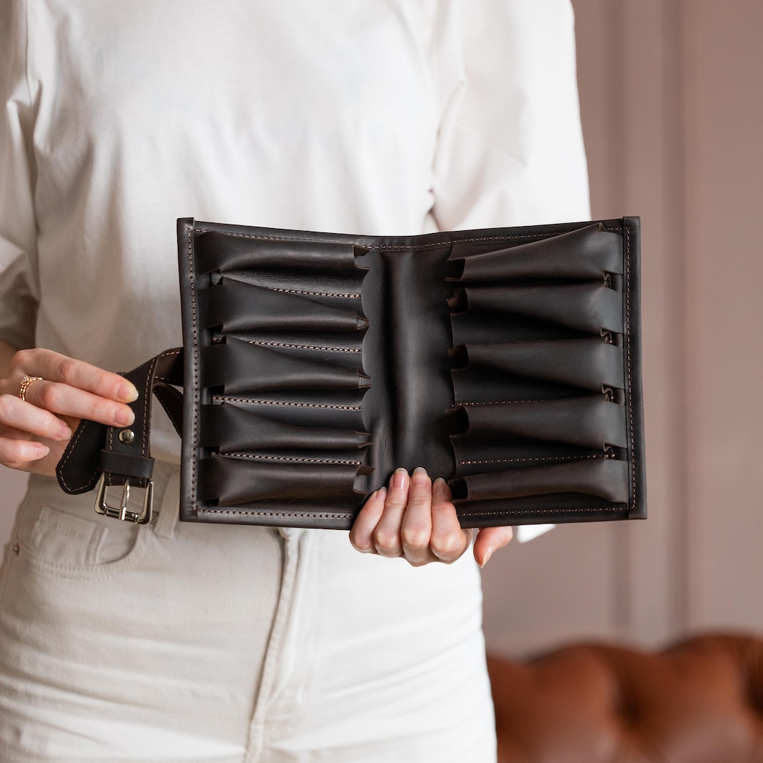 Leather Harmonica Case, Harmonica Holder, Harmonica Pouch, Harmonica Bag, Harmonica Storage ...