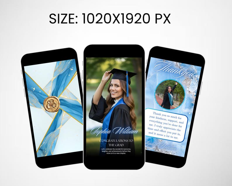 Class of 2026 Graduation Invitation Template, Editable Graduation ...