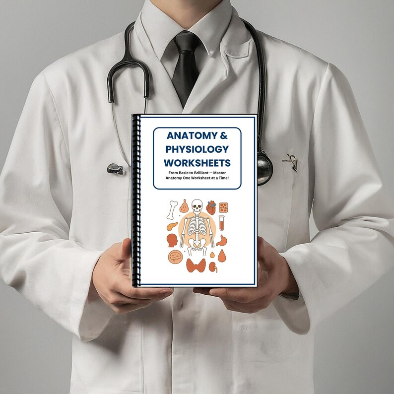 Anatomy and Physiology Worksheet Bundle | Human Anatomy | Nursing ...