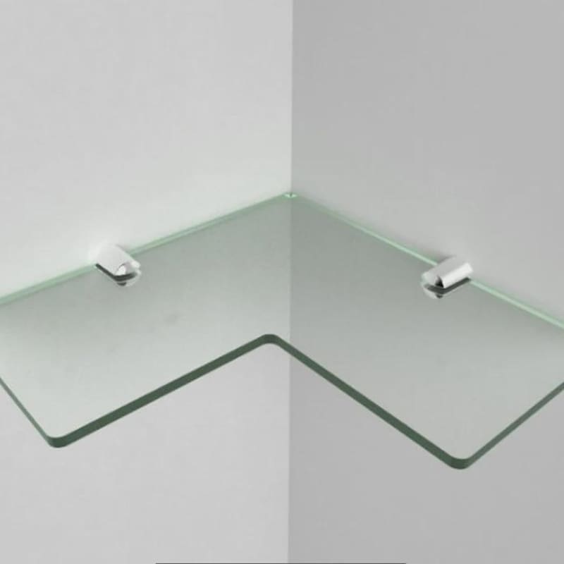 Glass Shelving Wall Mounted - Etsy UK