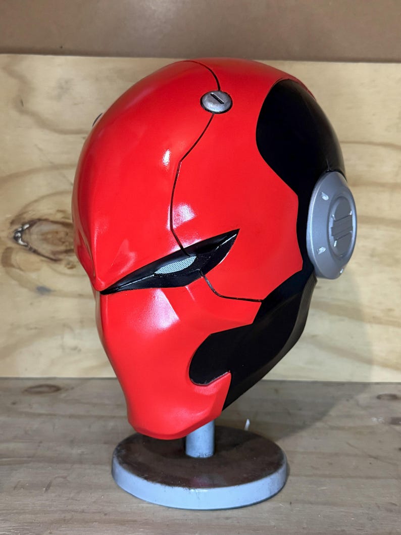Red Hood Red Ronin Finished 3D Printed Cosplay Helmet - Etsy