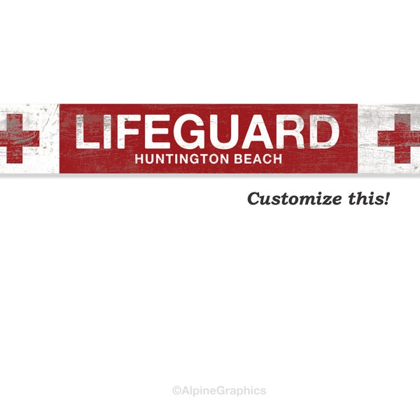 Lifeguard Signs - Etsy