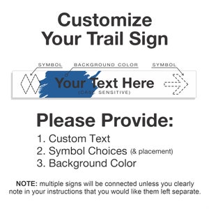 Customize These Wood Ski Trail Signs, Rustic and Woodsy Trail Markers ...