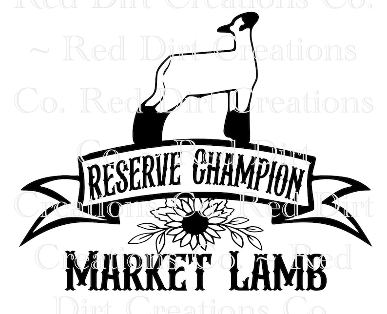 Show Lamb Awards SVG, PNG, and JPG - Etsy