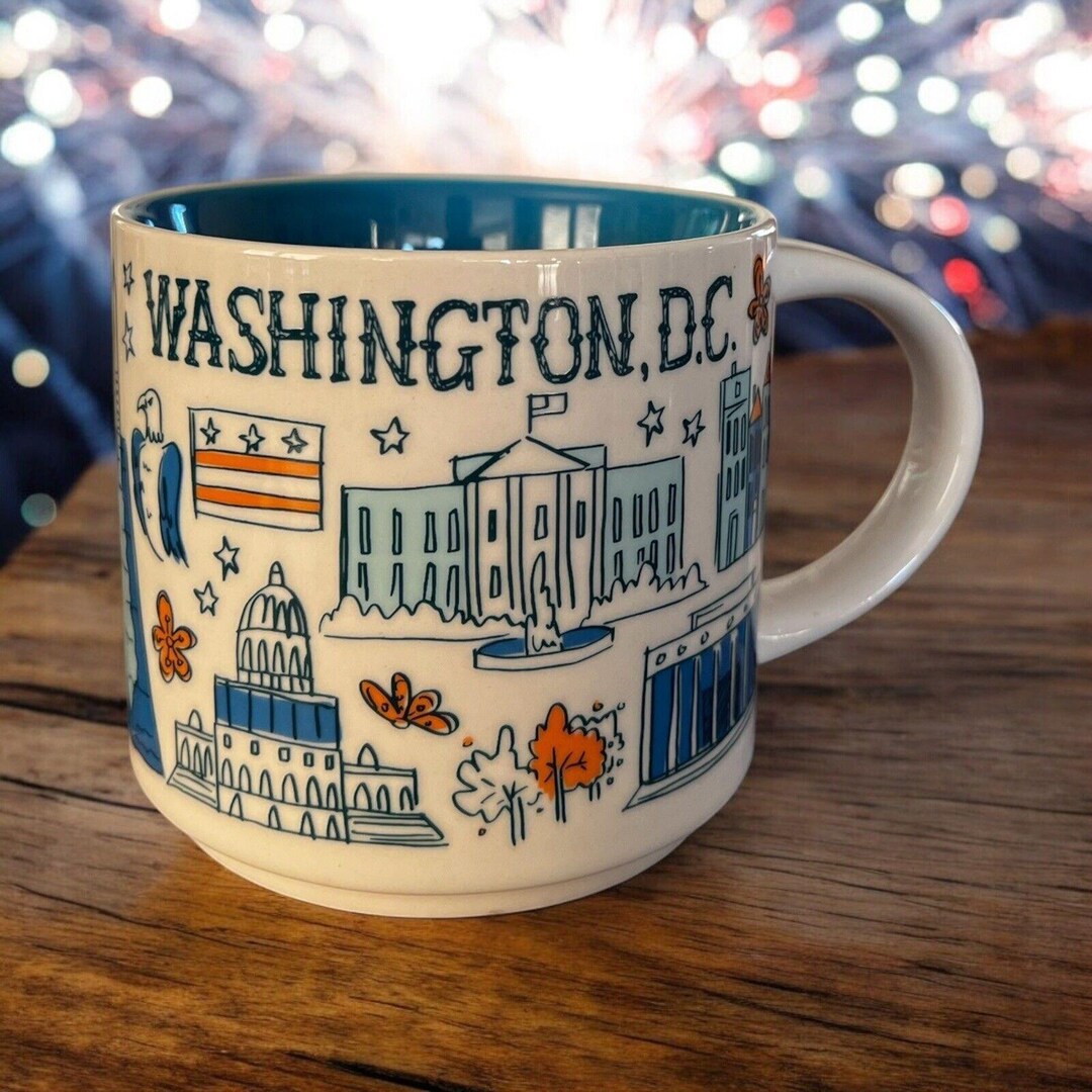 Starbucks Been There Series Washington D.C. 14oz Mug EUC - Etsy