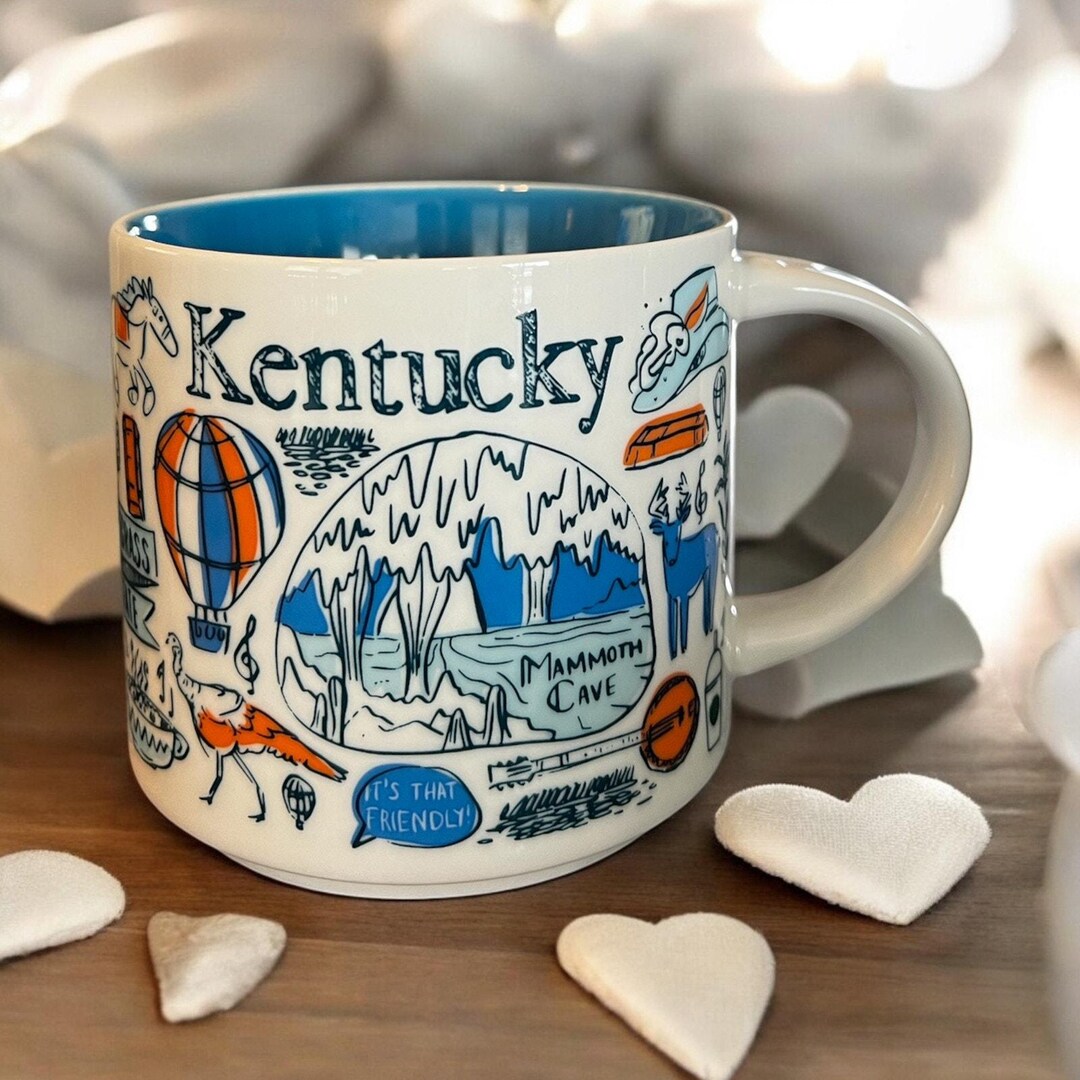 Starbucks Kentucky Been There Series Mug 14oz Across the Globe BTS EUC ...