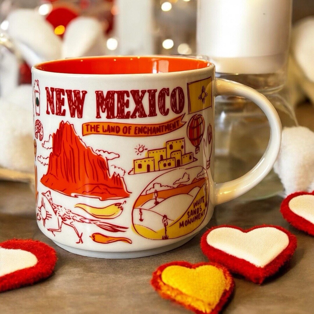 Starbucks New Mexico Mug Been There Series 14 Oz Coffee Cup - Etsy