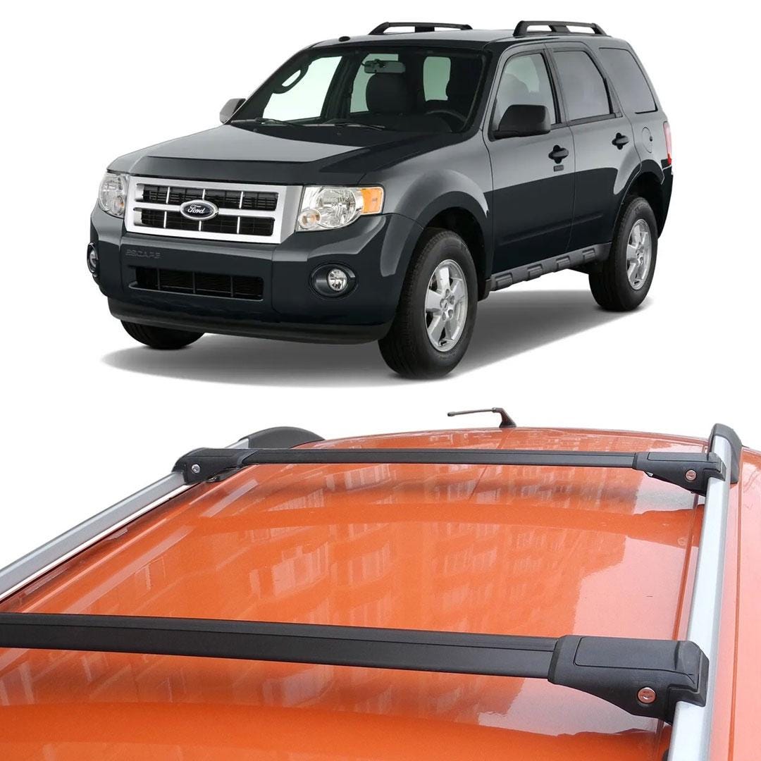 Roof Rack Cross Bars Set for Ford Escape 2008-2012 Black Set - Etsy