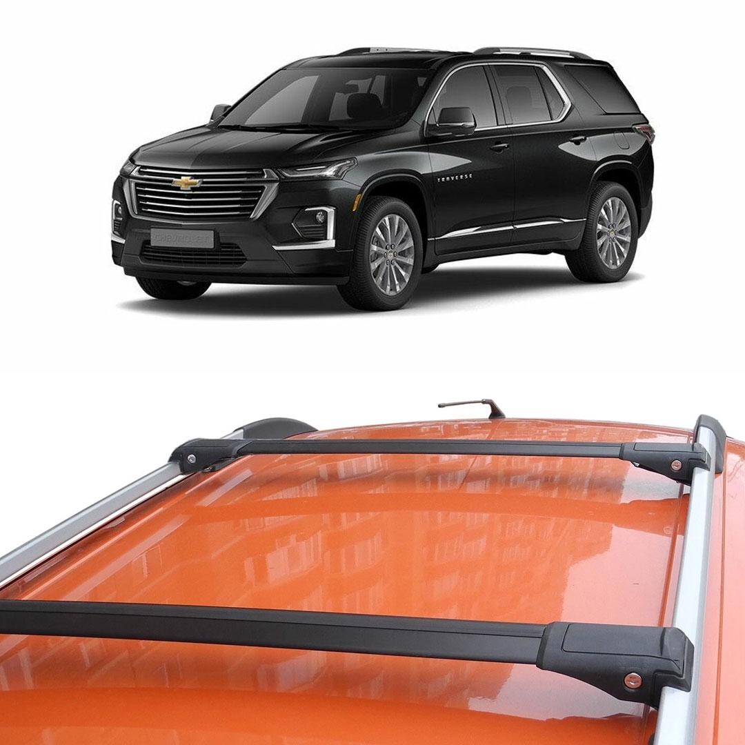 Roof Rack Cross Bars Set for Chevrolet Traverse 2018-2023 Black Set - Etsy