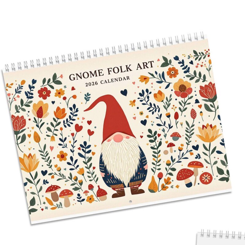 2026 Gnome Calendars - Etsy