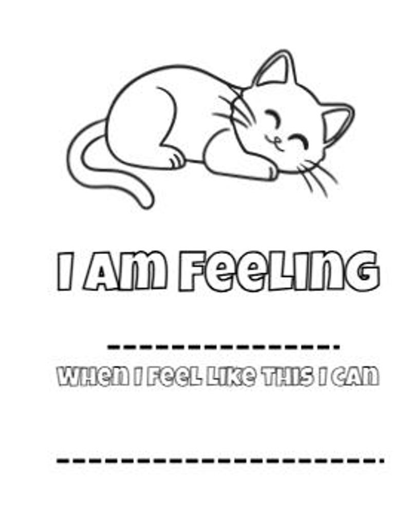 My Color-me Emotions Toolbox With Boggle the Cat - SEL Coloring Cards ...