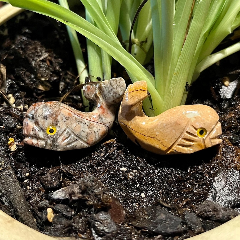 Soapstone Animal Carving – Pocket Crystal Spirit Totem for Meditation ...