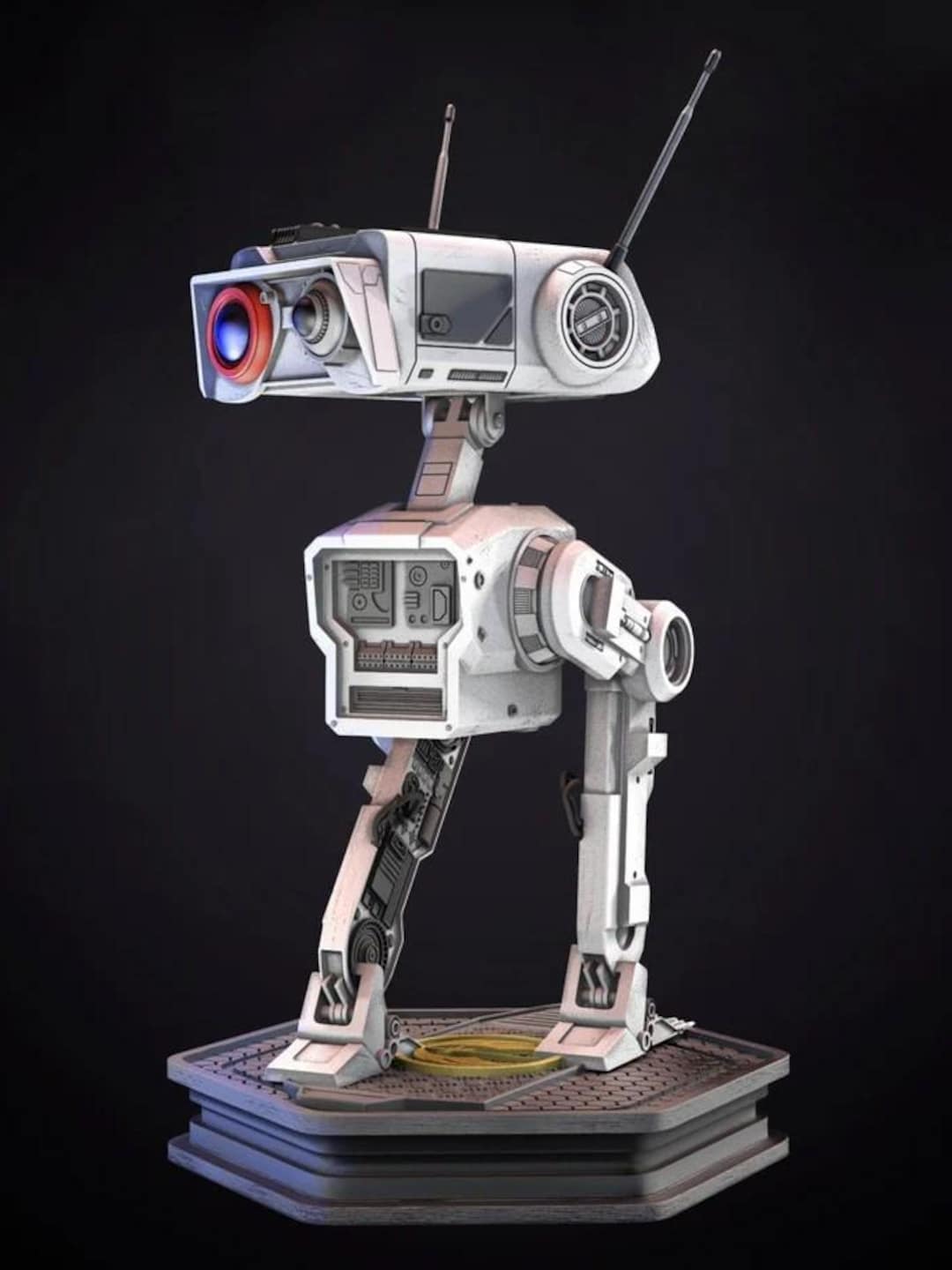 BD-1 Droid Fan Art Collectible Figure – Hand-painted or Unpainted DIY ...