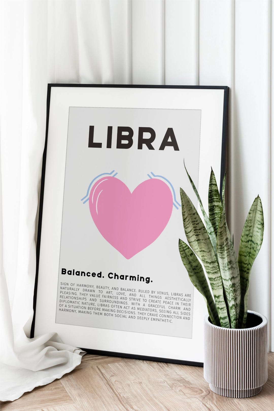 Libra Zodiac Print – Digital Download - Etsy